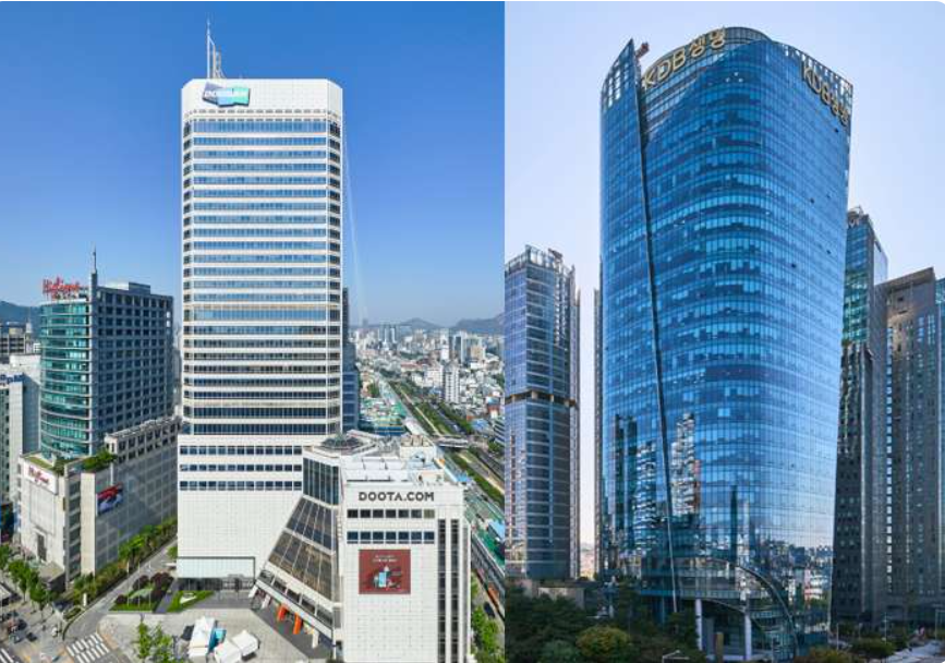 KDB Life Tower Goes to CJ Olive Young and Doosan Tower Goes to Korea ...
